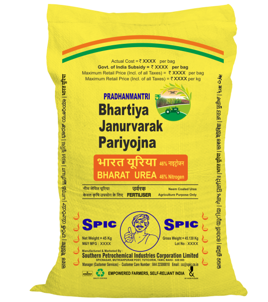 Bharat Urea (SPIC Neem Coated Urea) (Indigenous) - Southern ...
